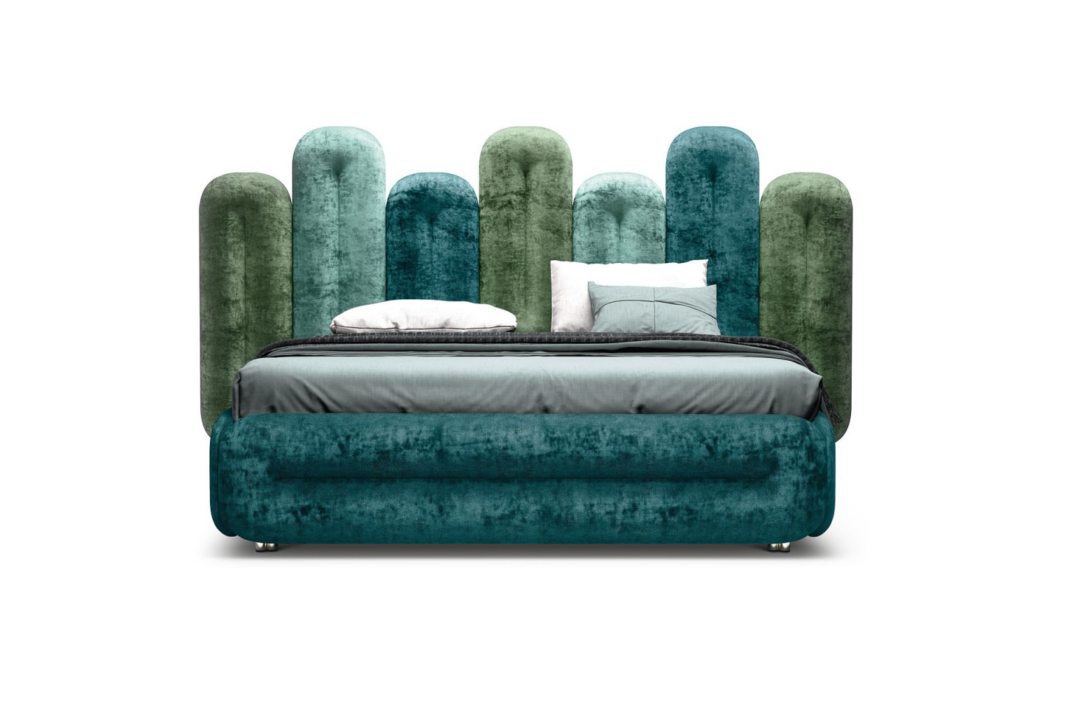 CREOLE Bett W129-180-swimming pool Bohème Vintage Velvet - BRETZSHOP